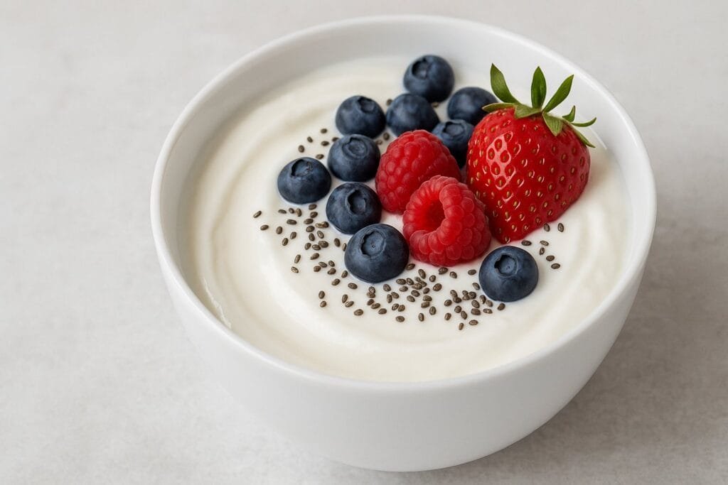 Serve Daily - Delicious Diabetic Snack Idea: Greek Yogurt with Berries ...